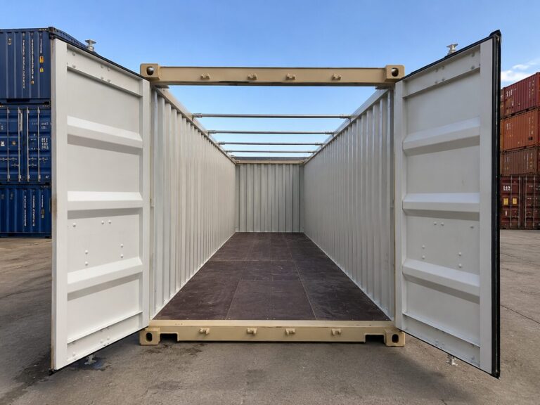 20-Feet Open Top Containers : The International Standard For Glass ...